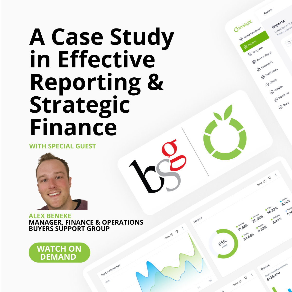 A Case Study in Effective Reporting & Strategic Finance - On Demand Webinar